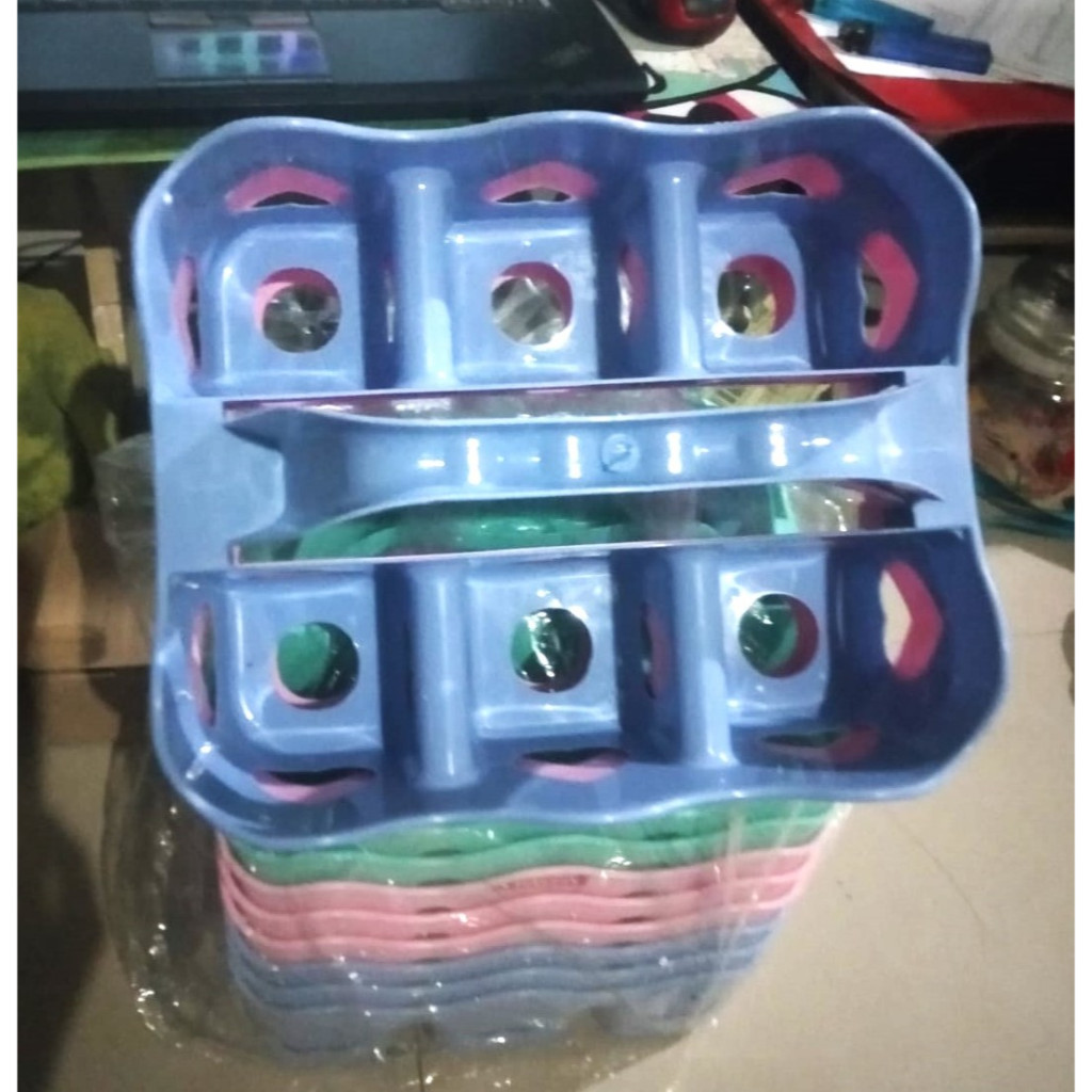 Jual RAK AQUA ISI 6 MURAH / TEMPAT KERANJANG AQUA GELAS | Shopee Indonesia
