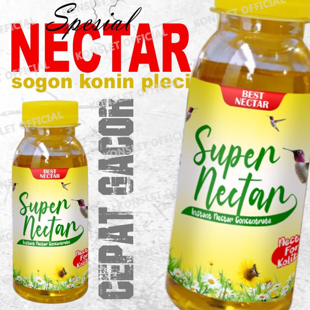 Jual SUPER NECTAR pakan burung konin sogon sepah raja pleci cucak ijo ...