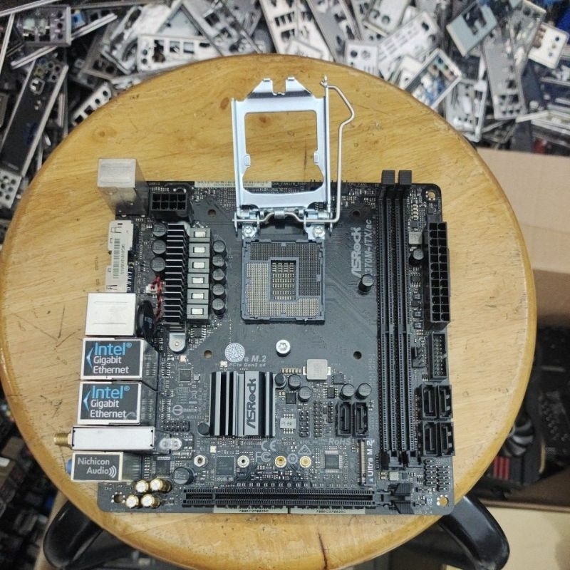 Jual mainboard asrock z370m ddr4 socket 1151 | Shopee Indonesia