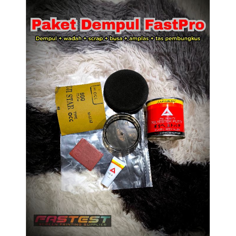 Jual paket dempul motor mobil | dempul besi plastik | dempul lengkap ...
