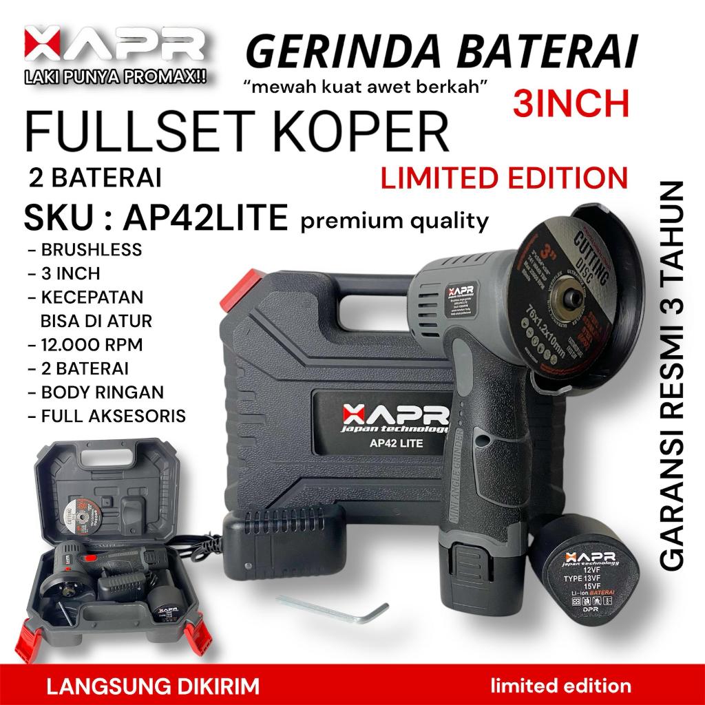 Jual PROMO AP42LITE MESIN GERINDA BATRAI MINI APR Japan angle grinder ...