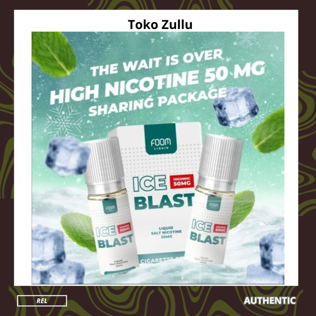 Jual Foom Icy Menthol Highnic 50mg 30ml Liquid Foom Highnic 100% ...