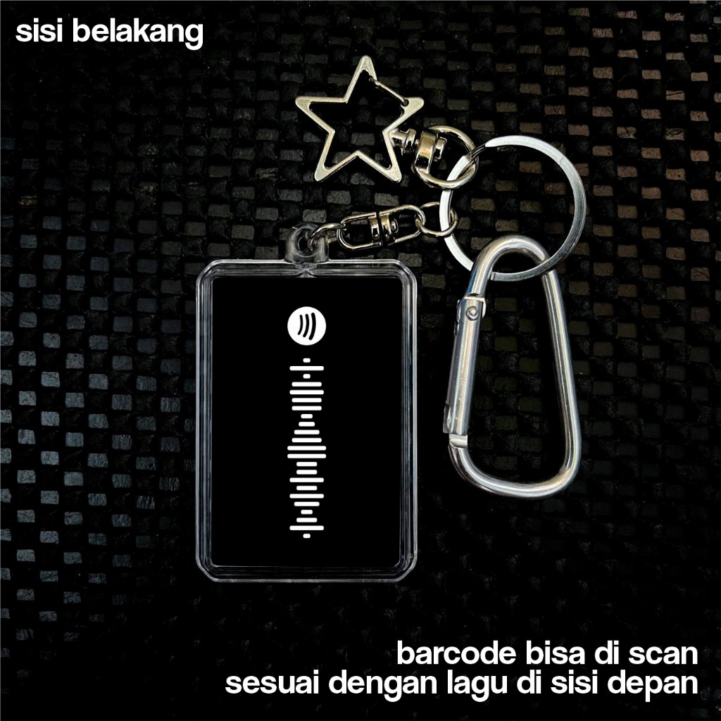Jual Gantungan Kunci Avenged Sevenfold A7X Keychain Spotify Scan ...