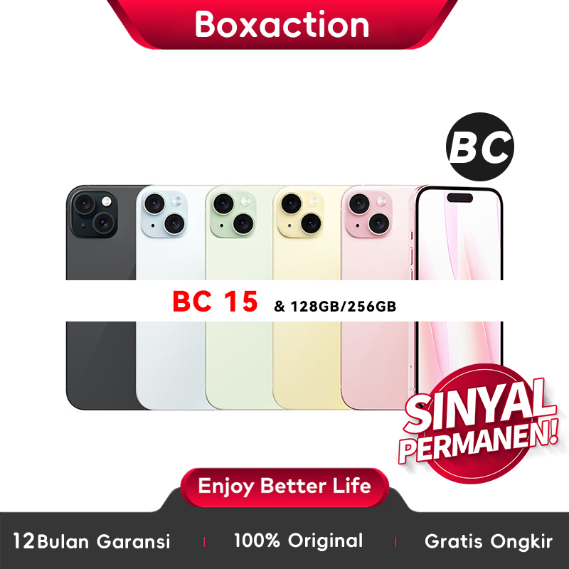 Jual BC & Handphone (USED) 15 Second Bekas 128GB 256GB Fullset ...