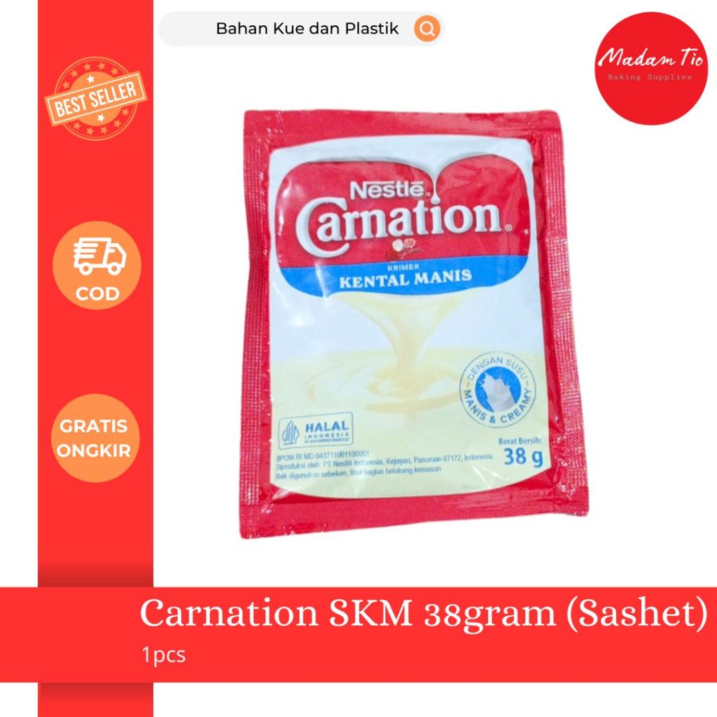 Jual Carnation SKM 38gram (Sachet) | Shopee Indonesia
