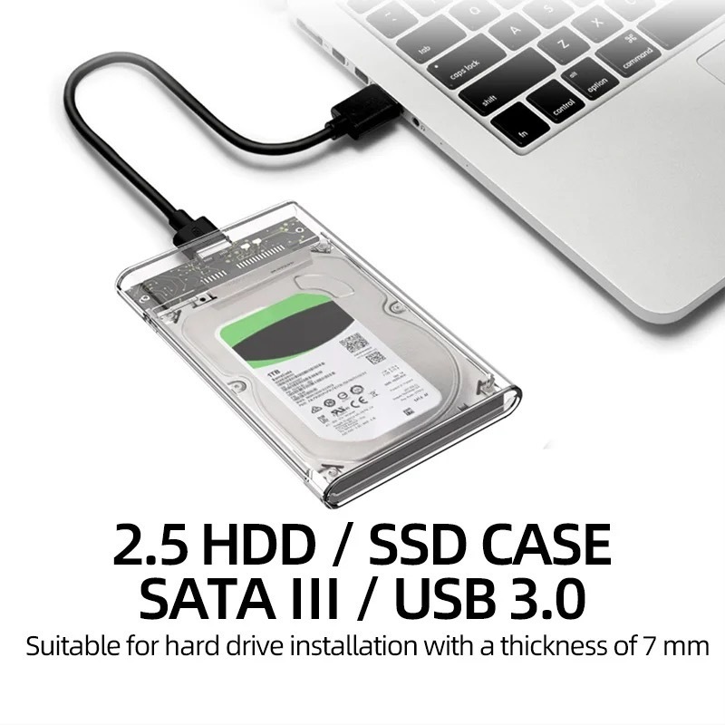Jual [ SBR ] COD Casing HDD Hardisk 2.5 Inch Sata External Case USB 2.0 ...
