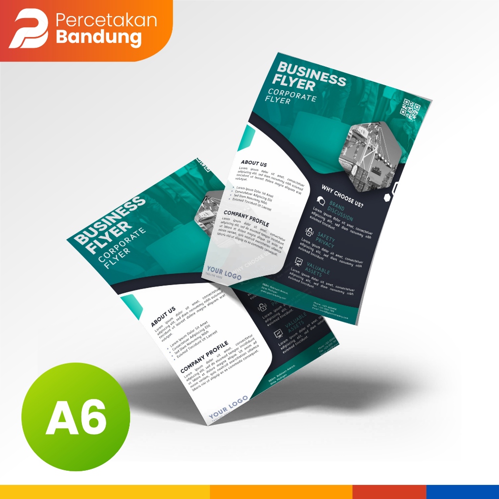 Jual Brosur Custom | Print MEDIA Flyer Promosi | Cetak Leaflet A6 ...