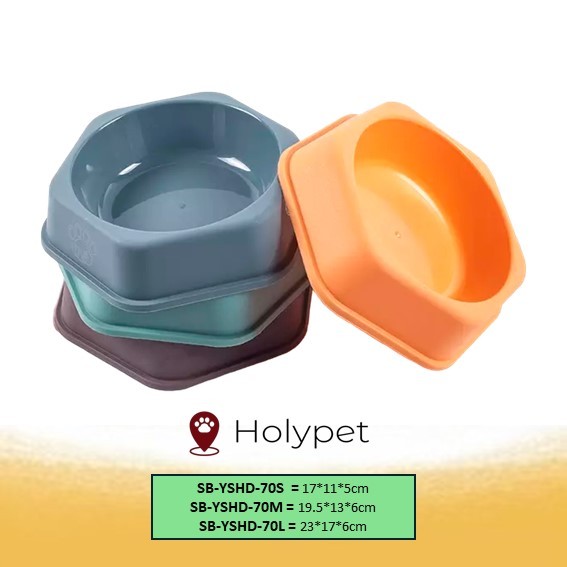 Jual TEMPAT MAKAN / MINUM / PET BOWL / MANGKOK (YSHD-70S / YSHD-70M ...