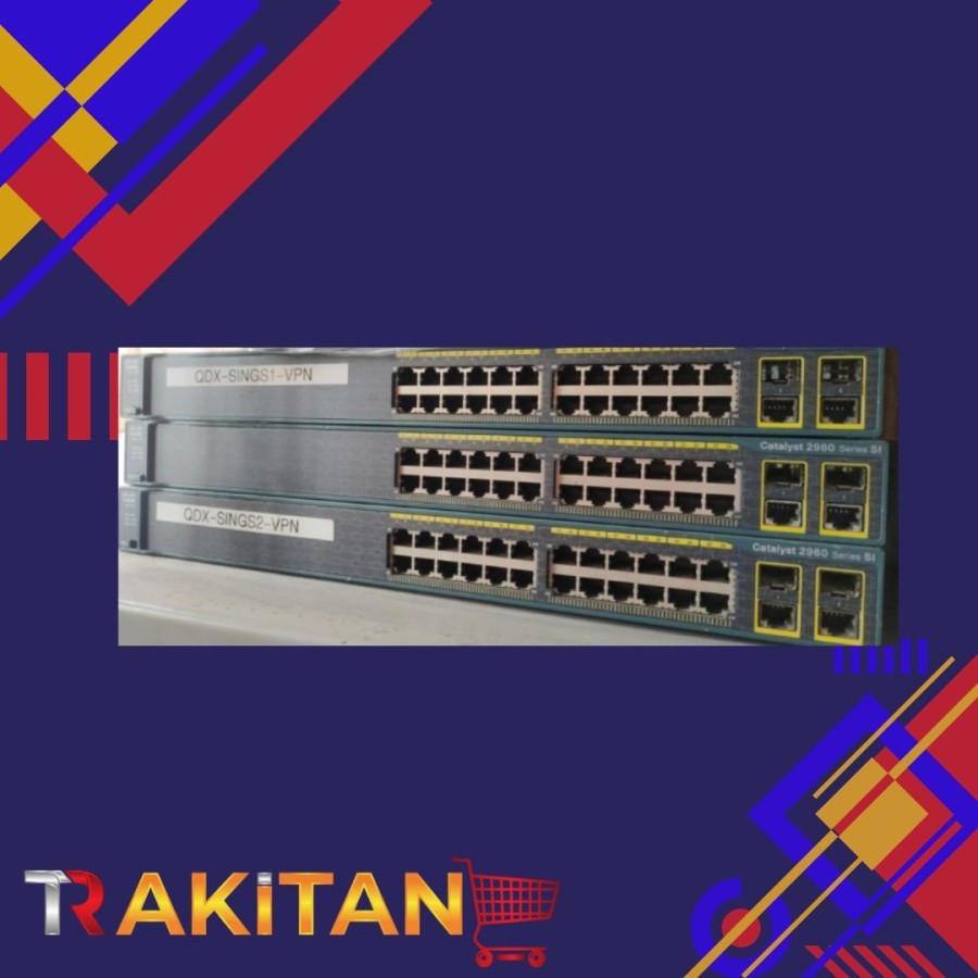 Jual CISCO CATALYST 2960 SI SERIES 24 PORT (24PORT) | Shopee Indonesia