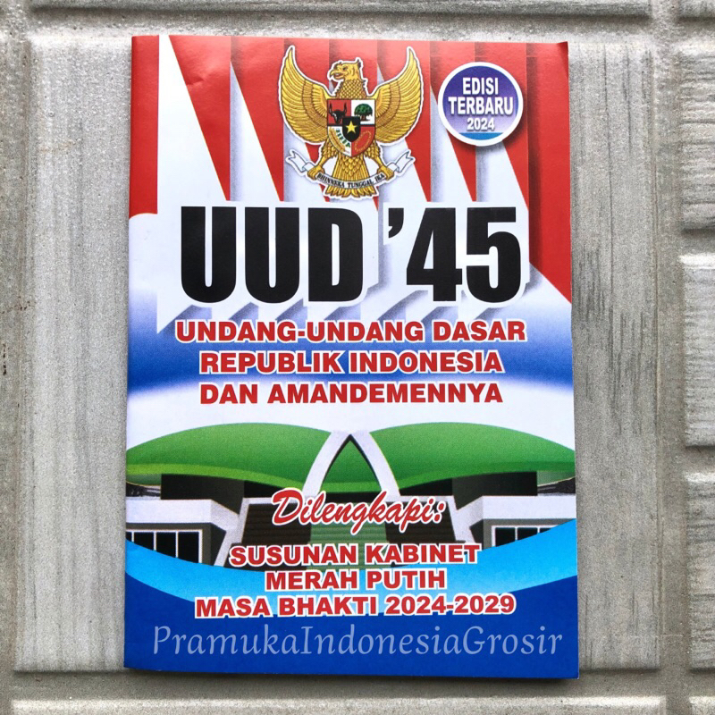 Jual BUKU UUD 1945 / BUKU UNDANG-UNDANG DASAR 1945 DAN AMANDEMENNYA ...