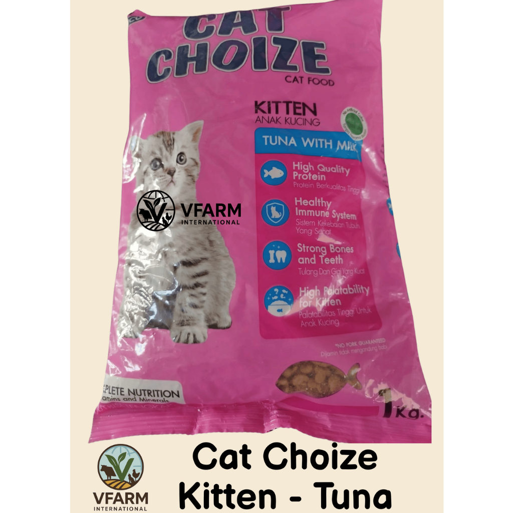 Jual Cat Choize - Kitten - Ikan Tuna - Makanan Anak Kucing - Pink - 1 ...