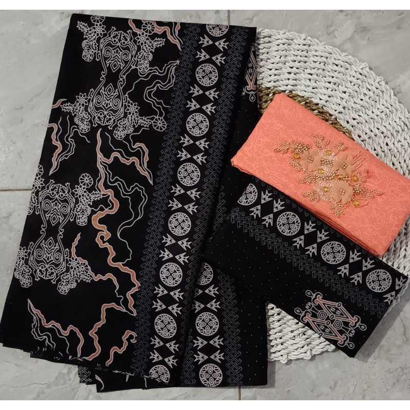 Jual Kain Batik Printing Halus Motif cava Kain Bahan Baju Seragam Bridesmaid Batik Pekalongan ...