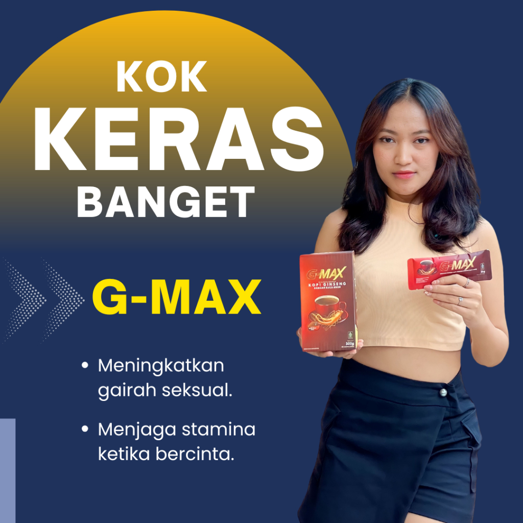 Jual KOPI G-MAX Minuman Kopi Gingseng 1 Box isi 10 sachet Original | Shopee Indonesia