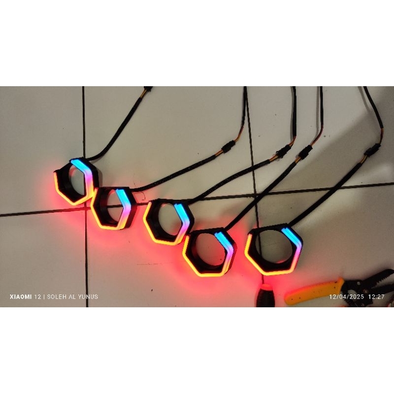 Jual Shroud Biled RGB Biled 2 Inch Anti Bintik Controll Bluetooth ...