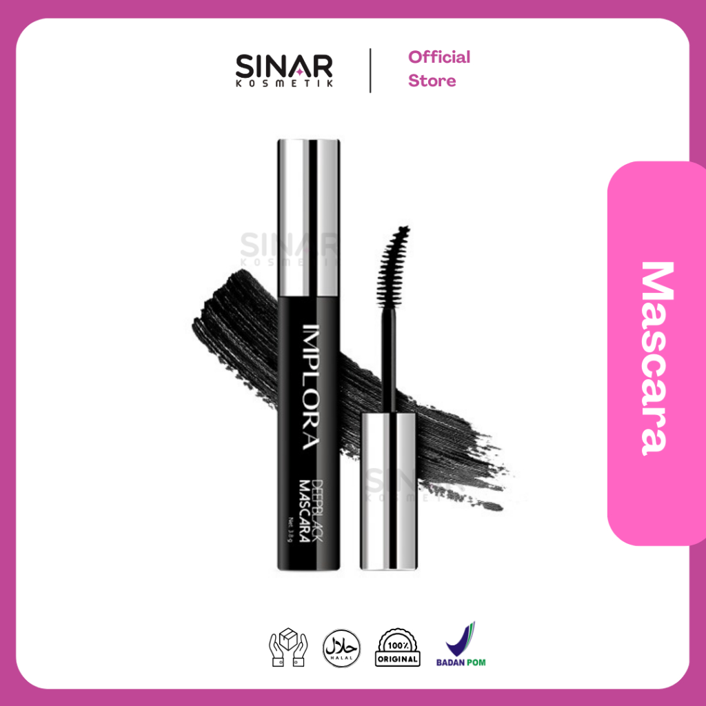 Jual Implora Deep Black Mascara/Maskara Implora/Mascara Black Implora ...