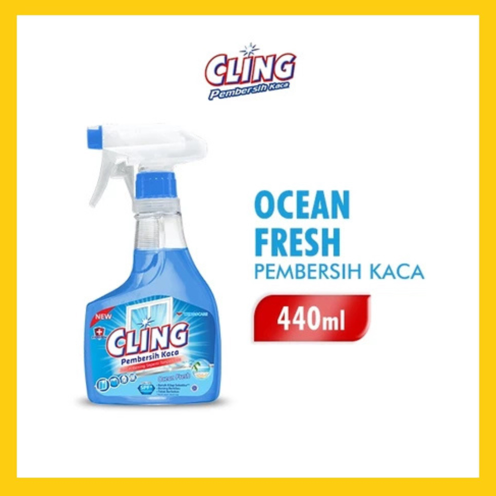 Jual Cling Pembersih Kaca Botol 440ml | Shopee Indonesia