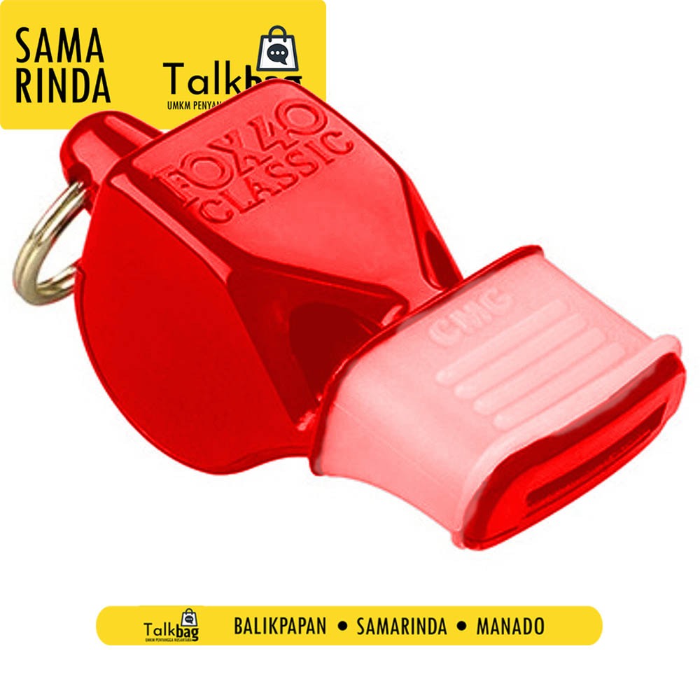 Jual FOX40 Classic Whistle Peluit Fox 40 Pluit Wasit Parkir Pramuka ...