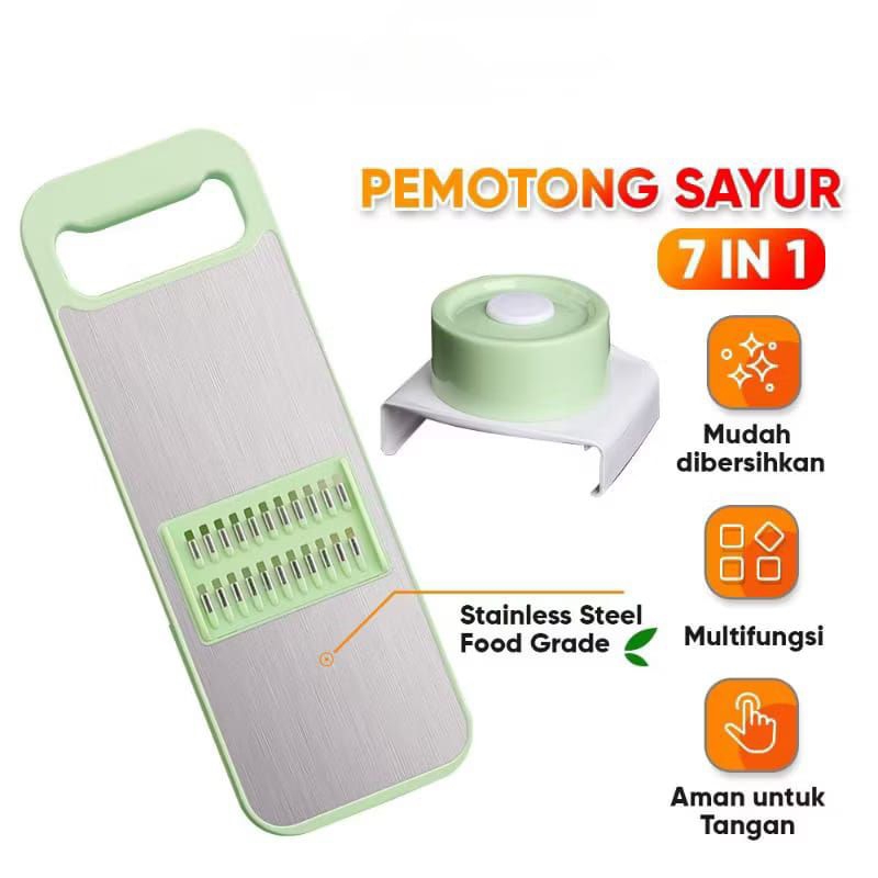 Jual Alat Parut Pemotong Sayur dan Buah Premium Stainless 304 Vegetable ...
