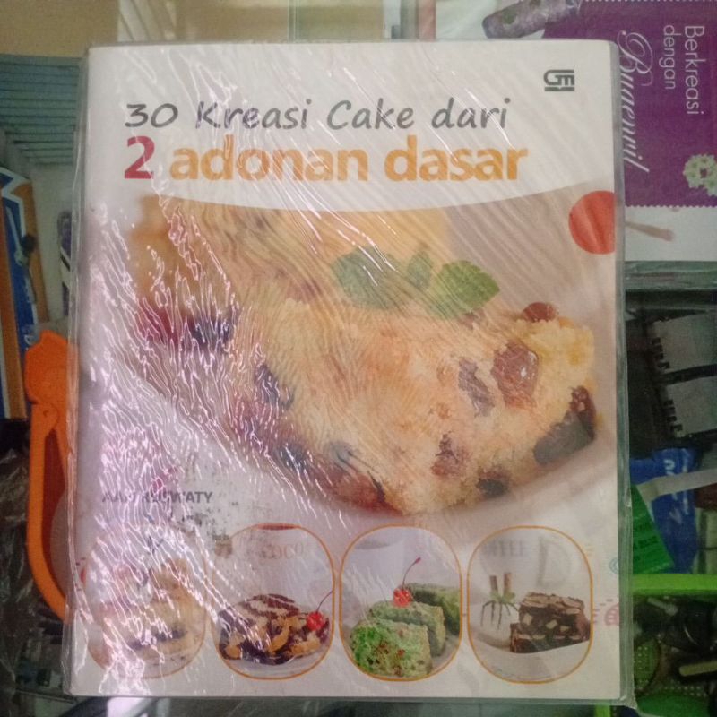 Jual buku 30 kreasi cake dari 2 adonan dasar | Shopee Indonesia