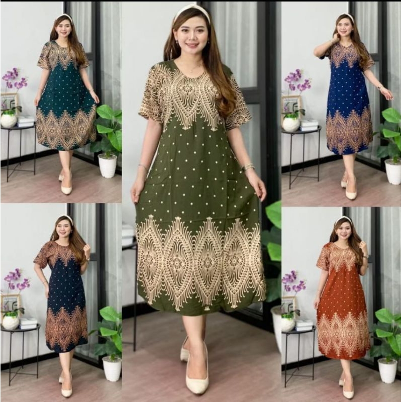 Jual Daster Wanita Terbaru Rayon Busui Resleting Depan - Baju Tidur ...