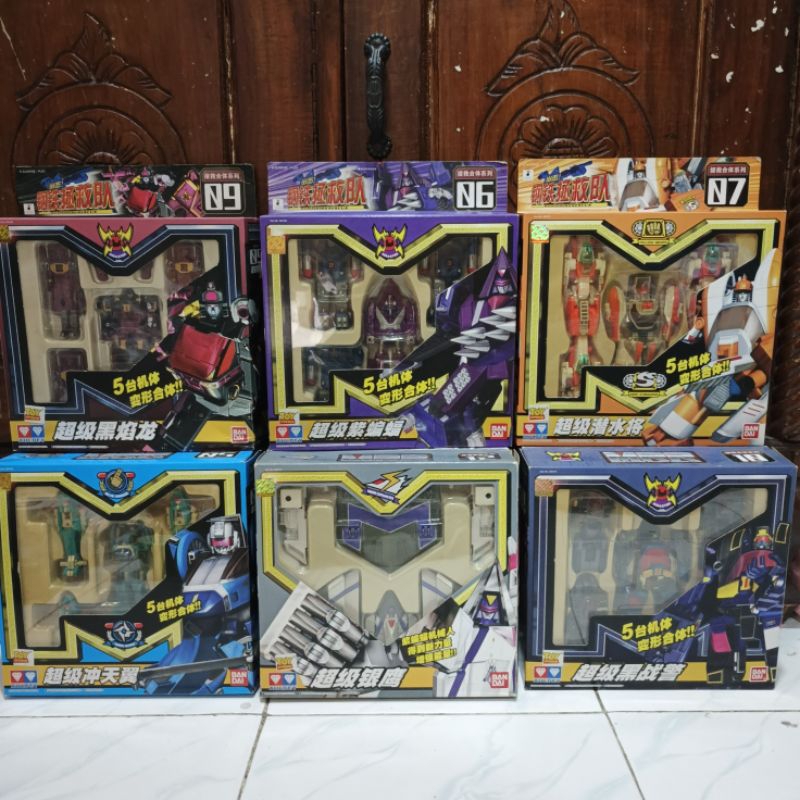 Jual TAKE ALL Machine Robo Rescue MRR Disaster Auldey Bandai (No Tobot ...