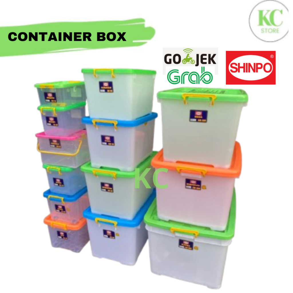 Jual SHINPO - Container Box 8-10-15-25-30-45-60-70-95-130-150-195 Liter ...