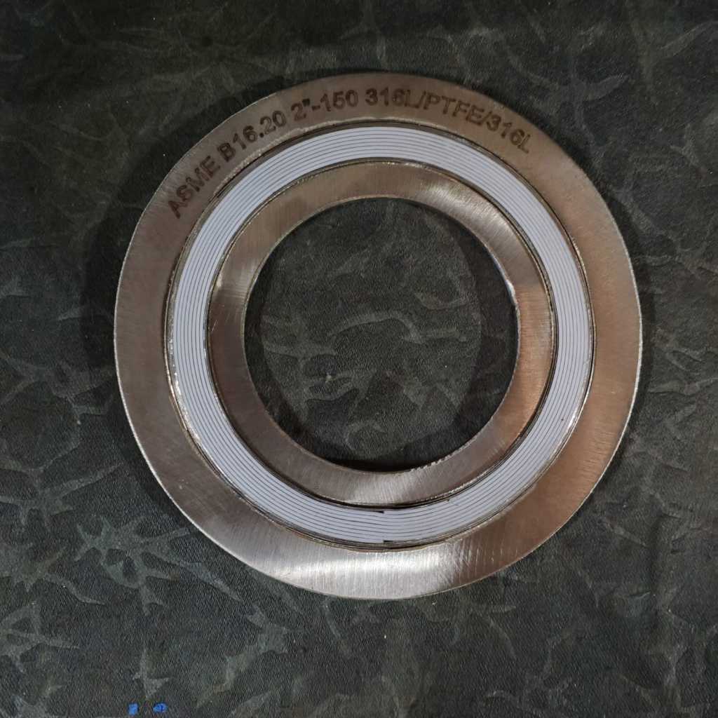 Jual Spiral Wound Gasket ASME 2"-150 SWG SS316 | Shopee Indonesia