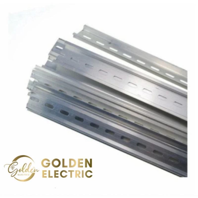 Jual Rel MCB Din Rel MCB Dudukan MCB Alumunium 1 Meter Kuat | Shopee ...