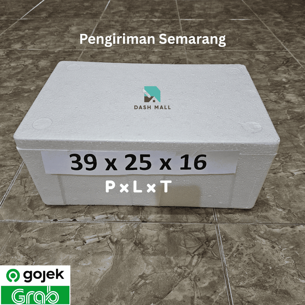 Jual Box Es / Box Sterofoam / Box Gabus / Ice Box Styrofoam 39x25x16cm ...