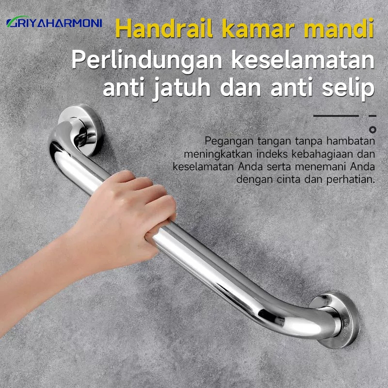 Jual 60cm Handle Kamar Mandi Pegangan Bathub Gagang Bar Kamar Mandi ...