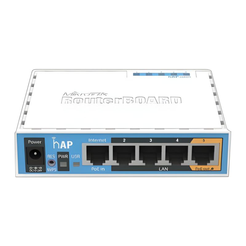 Jual Mikrotik RB951Ui-2nD hAP Access Point 5 Port PoE 10/100Mbps Wi-Fi ...