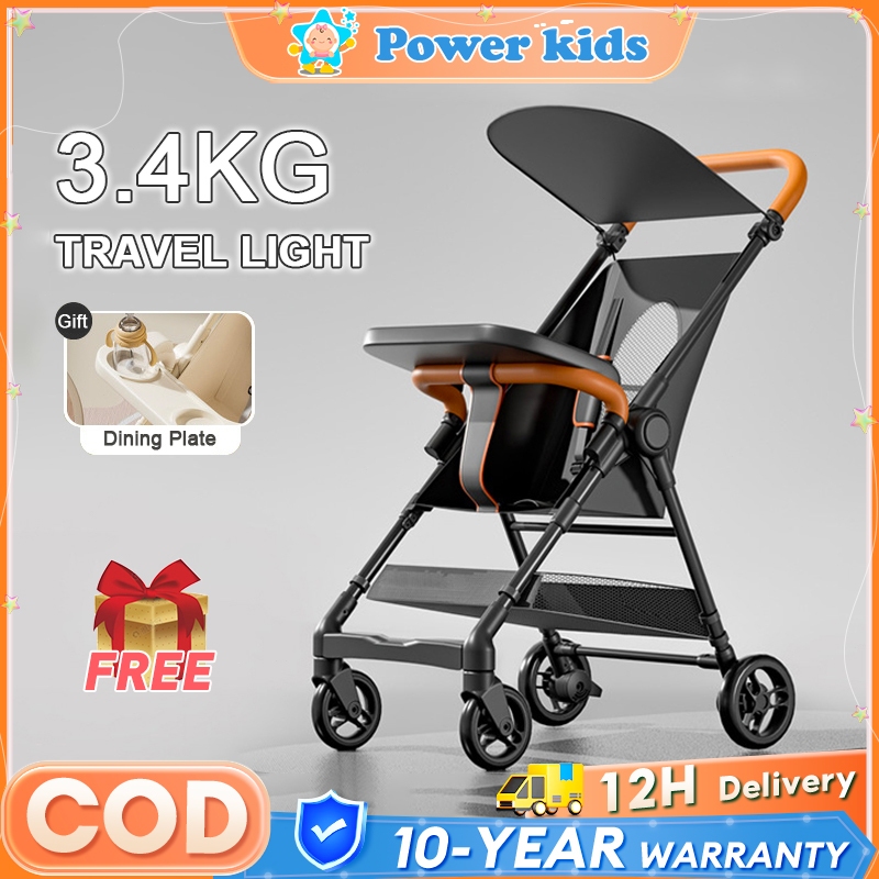 Jual Stroller bayi Traveling Cabin Size Lipat Ringkas Kereta Dorong ...