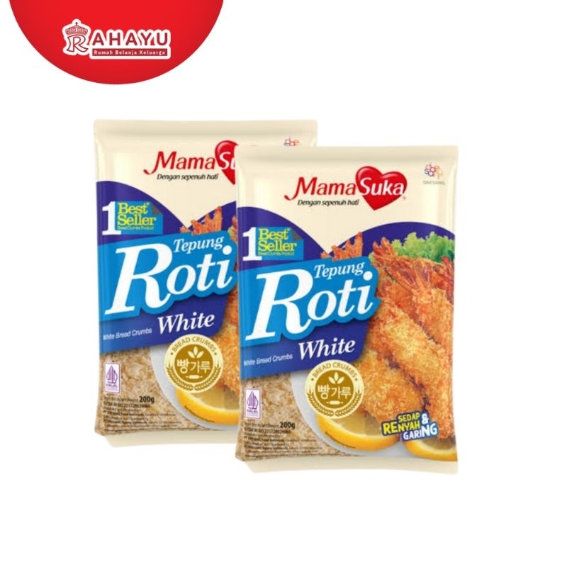 Jual MAMA SUKA TEPUNG ROTI WHITE 200 GRAM | Shopee Indonesia