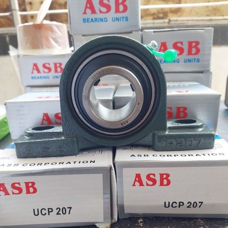 Jual Bearing duduk Pillow block UCP 207 ASB As 35mm | Shopee Indonesia