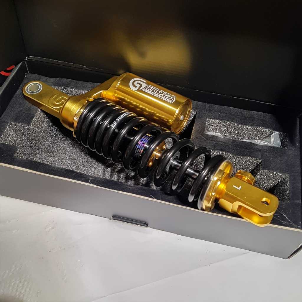 Jual Shock Skok Groza EF Series Vario 125 ukuran 330 mm Gold Light ...