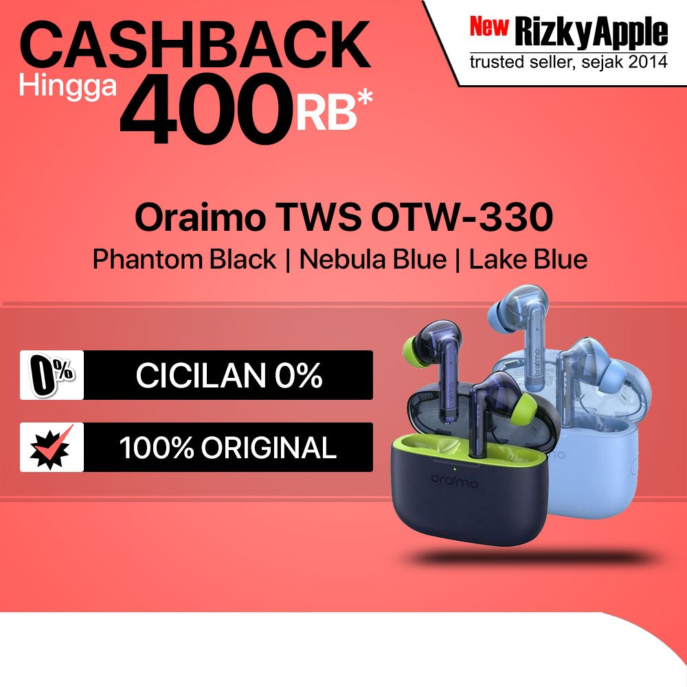 Jual Oraimo OTW-330 TWS Bluetooth True Wireless Earphone Bluetooth v5.3 ...