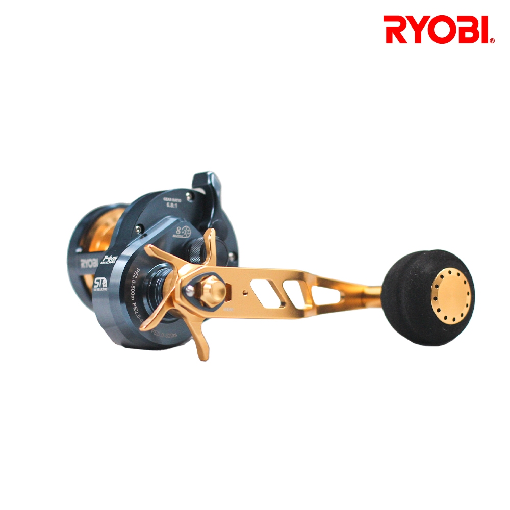 Jual RYOBI JIGZONE JZ50 Fishing Reel Over Head / OH CNC Alumunium Body ...