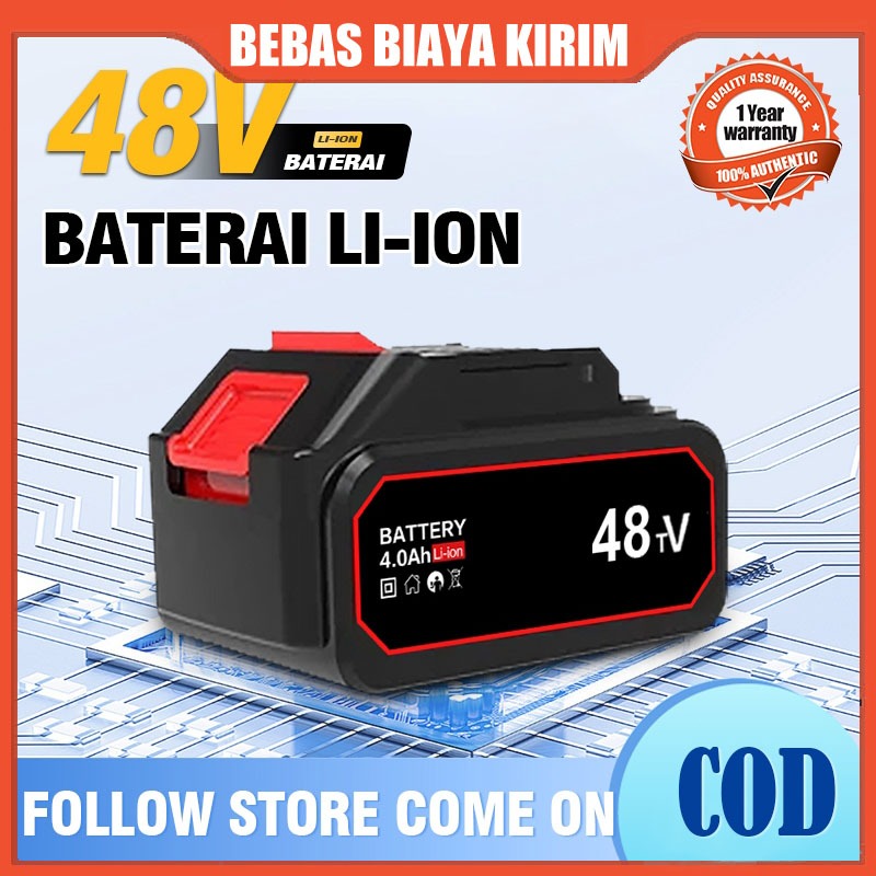 Jual Baterai 48VBaterai LitiumLithium Impact Drill Battery Makita Battery Angle Grinder Battery ...