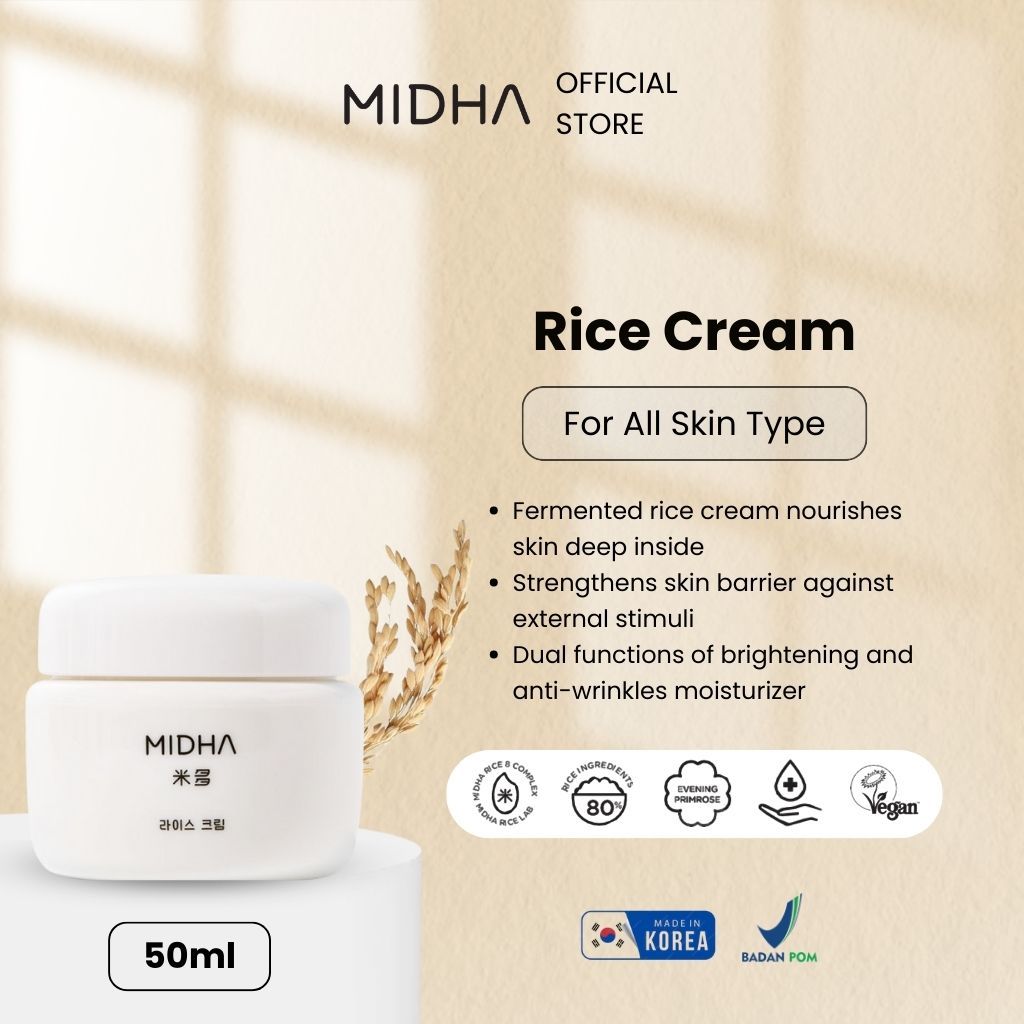 Jual MIDHA - Rice Cream 50ML | Shopee Indonesia