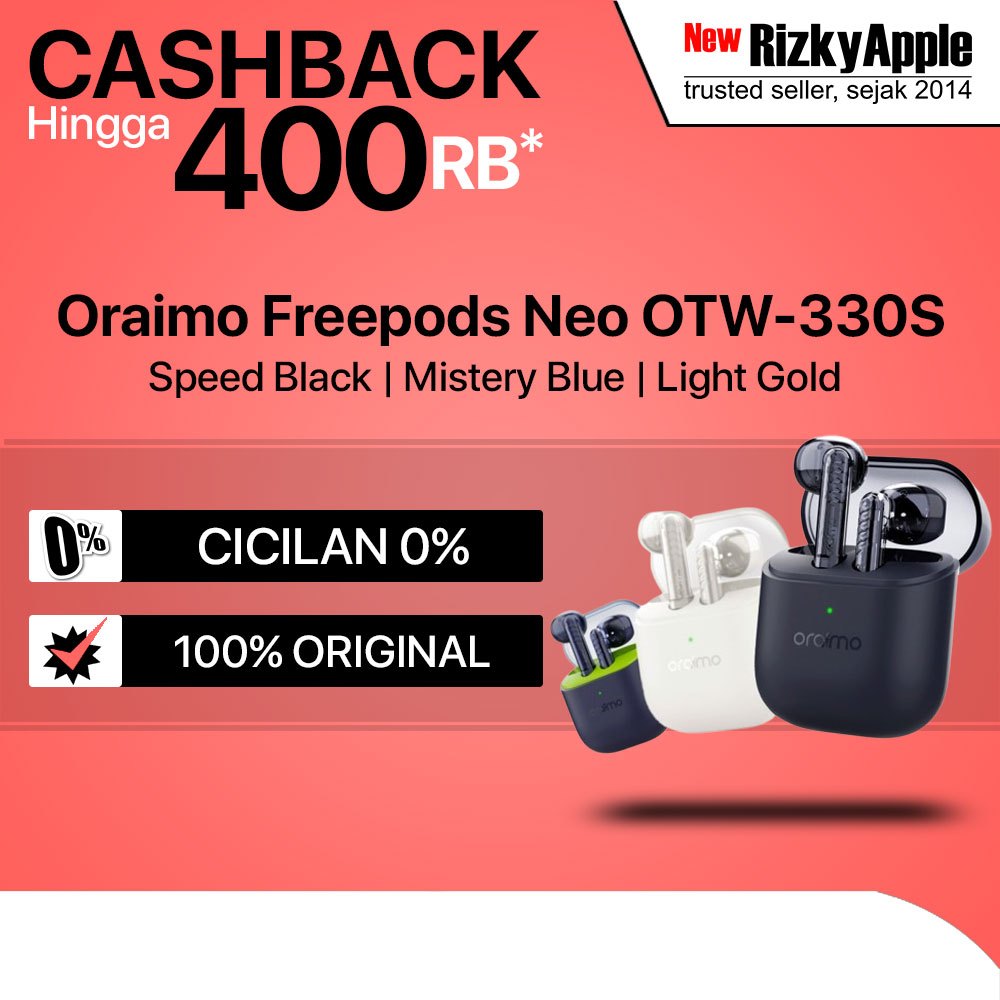 Jual Oraimo TWS Freepods Neo OTW-330S Bluetooth v5.3 True Wireless ...
