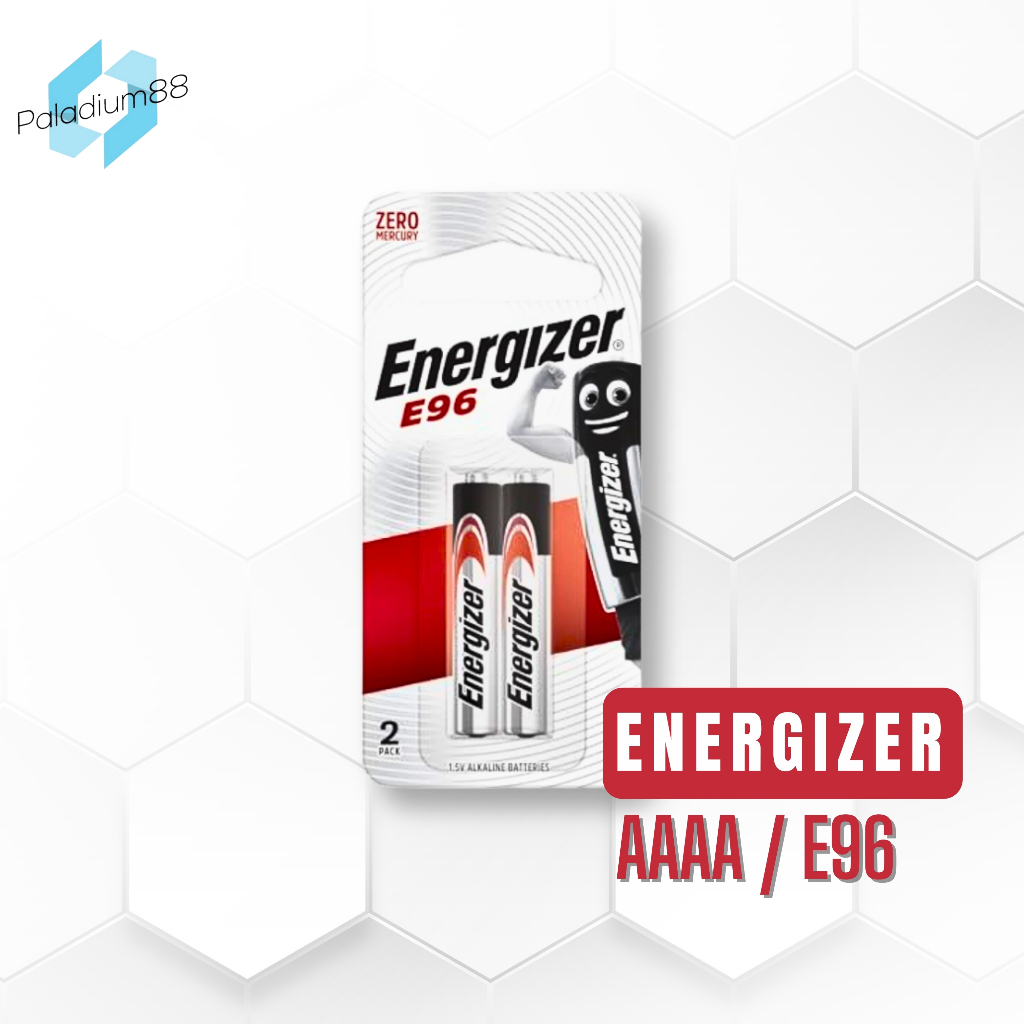 Jual Energizer Size AAAA (A4) E96 Baterai (Battery) Alkaline 2 pcs ...