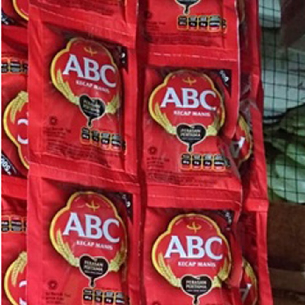 Jual Kecap Manis ABC 15 ml, 1 renceng (isi 12 sachet) | Shopee Indonesia