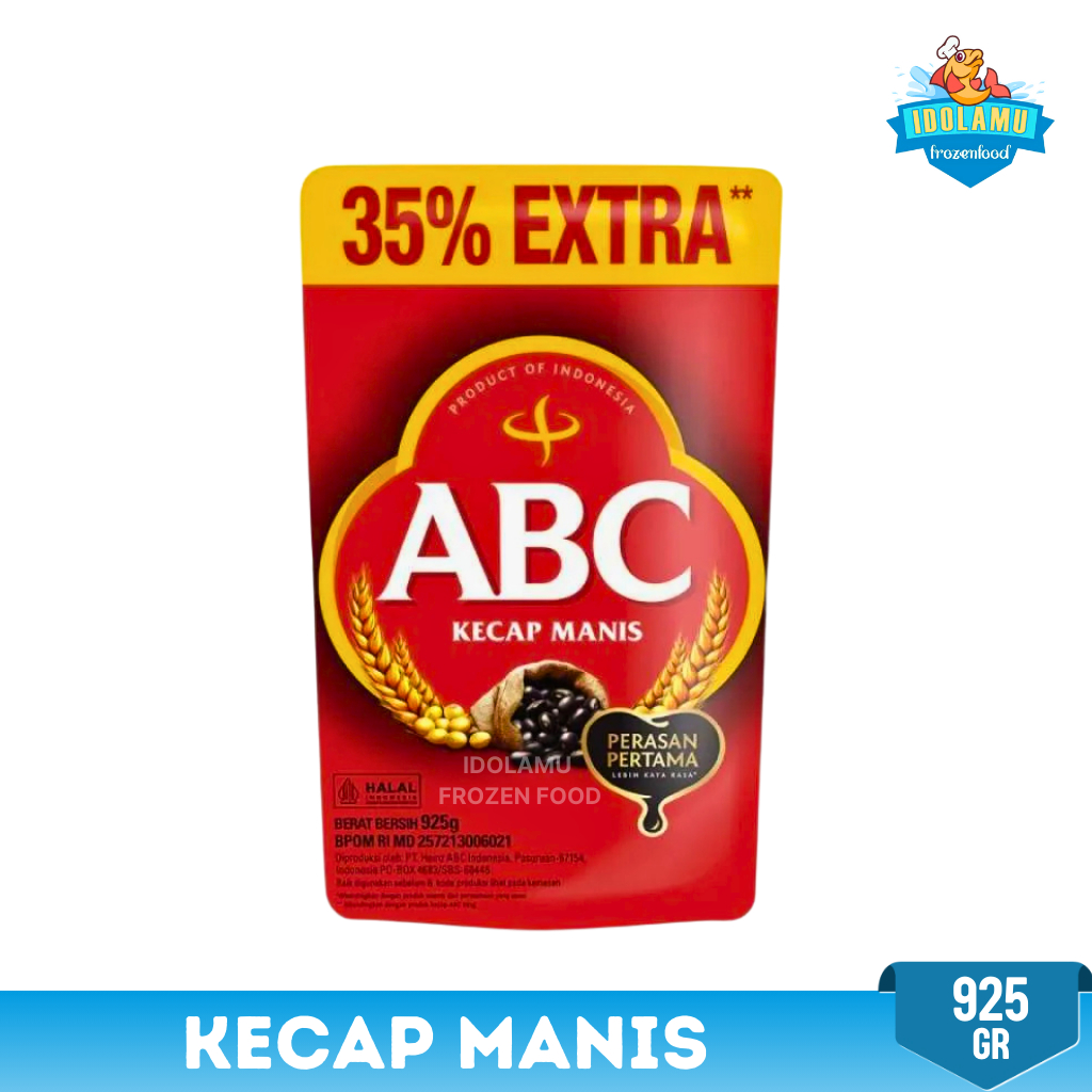 Jual ABC KECAP MANIS POUCH 925 GRAM | Shopee Indonesia