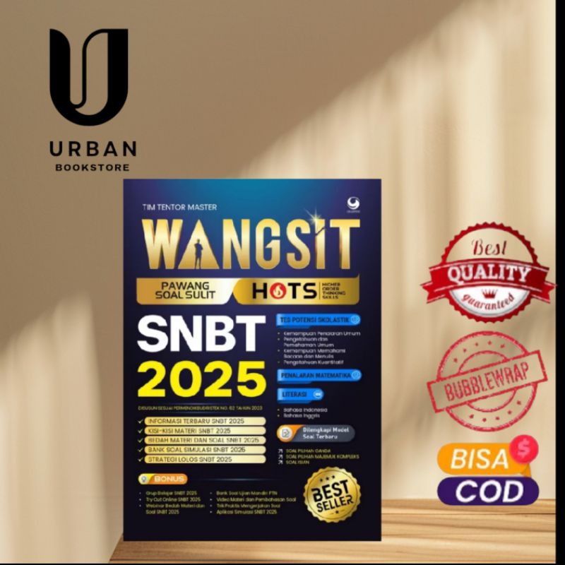 Jual BUKU WANGSIT SNBT 2025 TERBARU + TPS DILENGKAPI KUNCI JAWABAN ...
