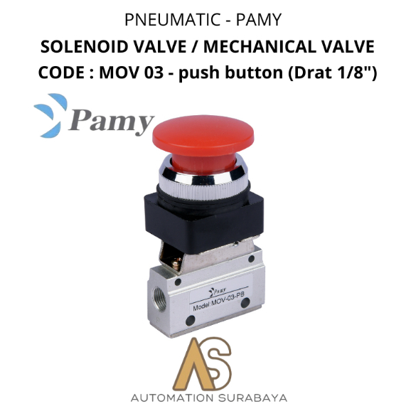 Jual Mechanical Valve - Push Button - MOV-03 (Drat1/8") - 2 Lubang | Shopee Indonesia