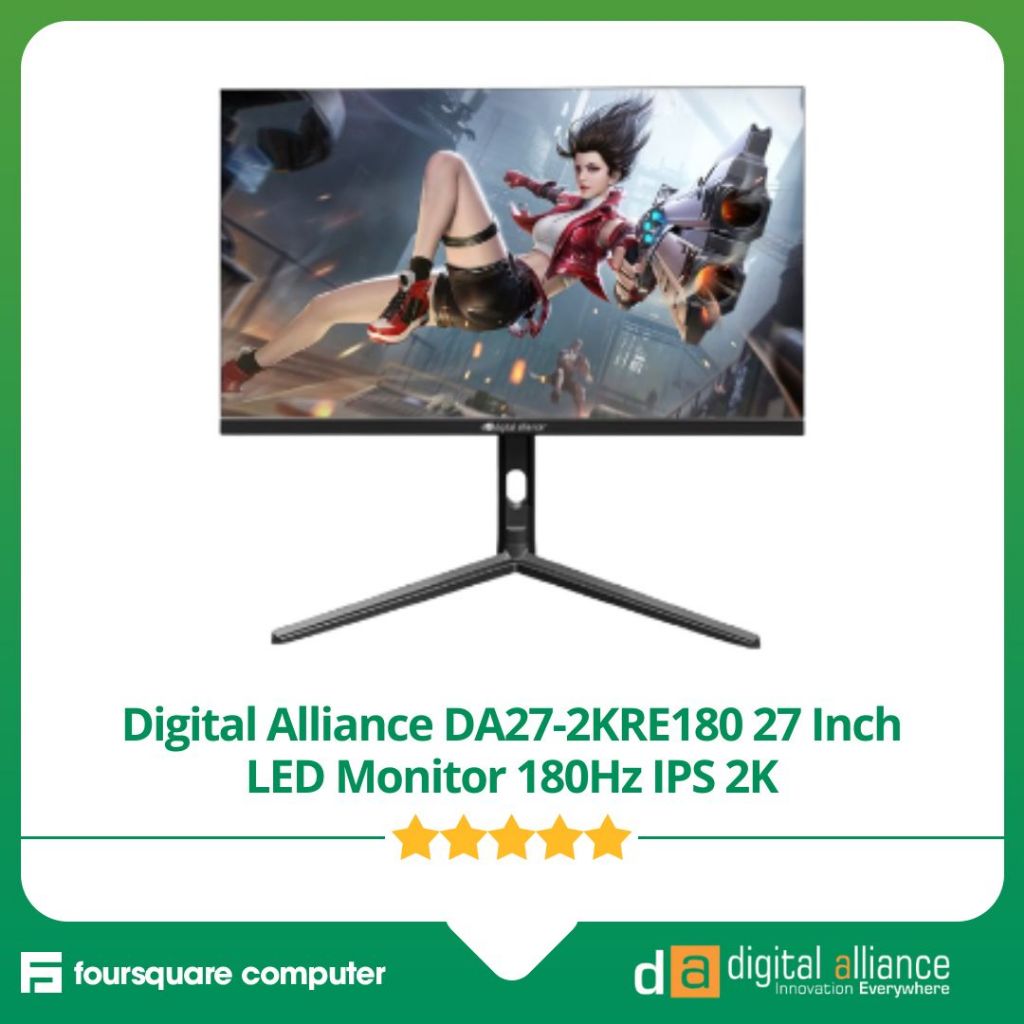 Jual Digital Alliance DA27-2KRE180 LED Monitor 27 Inch 180Hz IPS 2K ...