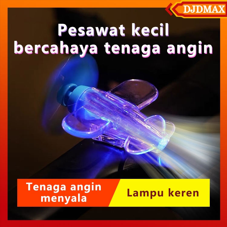 Jual DJDMax Lampu LED Ornamen Mobil, Lampu Pesawat Energi Angin, Lampu ...