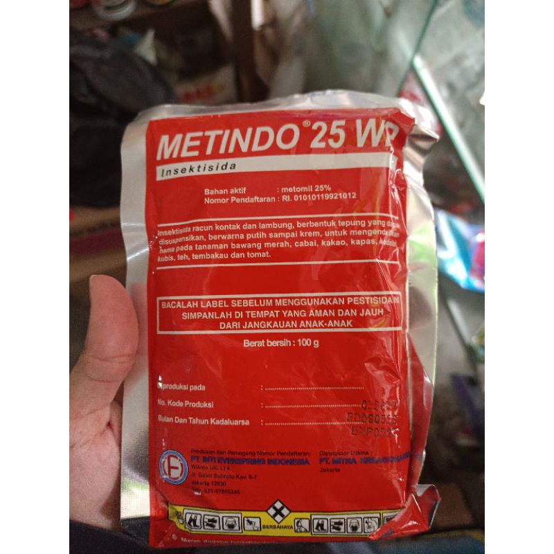 Jual Insektisida Metindo 25 WP 100 gram | Shopee Indonesia