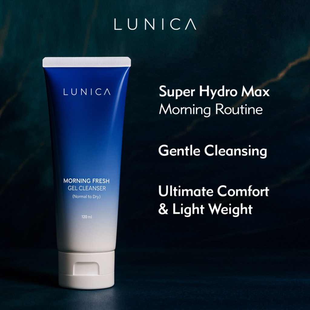 Jual LUNICA Morning Fresh Gel Cleanser (Normal to Dry) Moisturizing ...