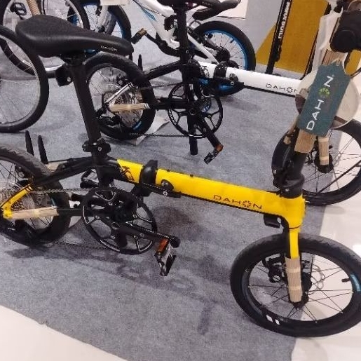 Jual Dahon Sepeda Lipat K3 Plus 16 Inci - Kuning/hitam Original 100% | Shopee Indonesia